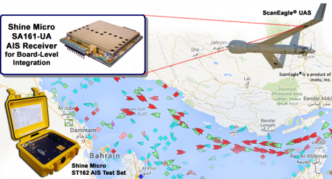 SA161-UA High-Sensitivity Miniature AIS Receiver for Aircraft- Shine Micro